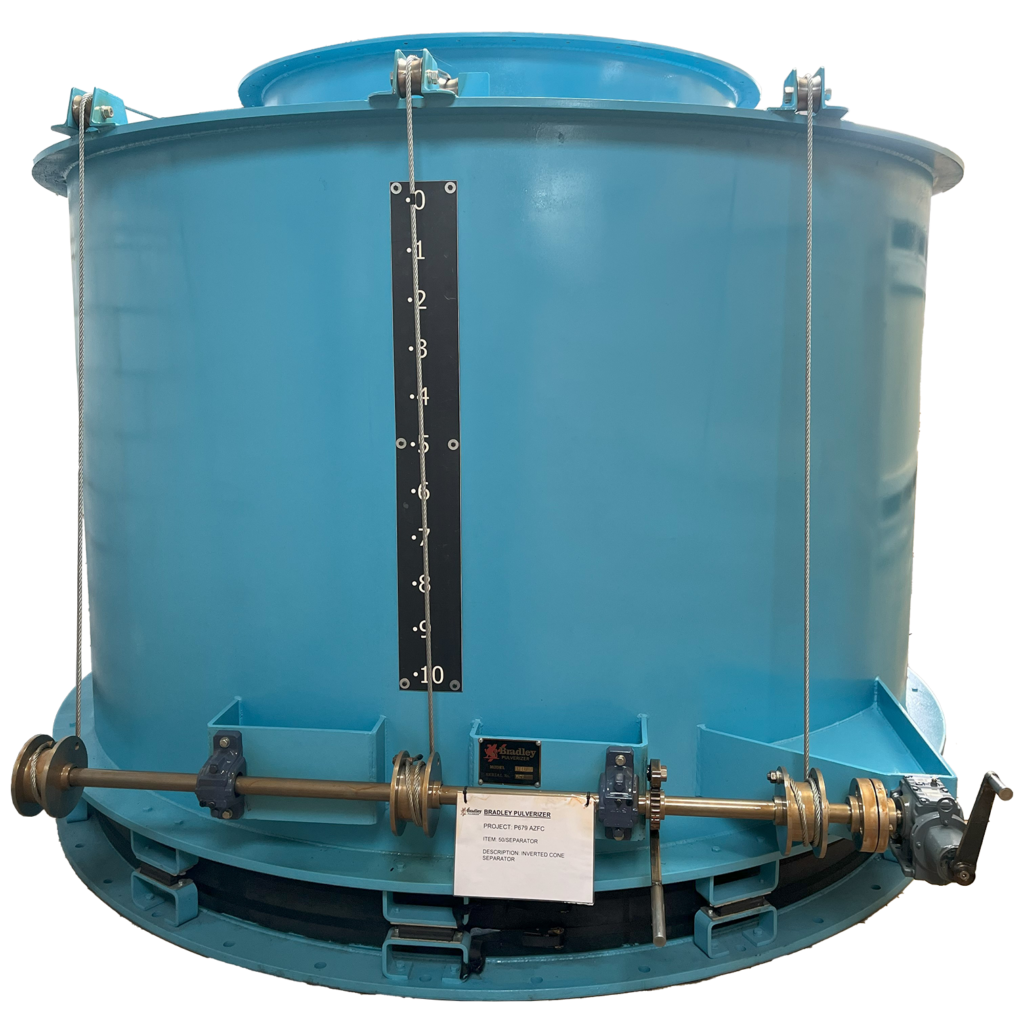Static Inverted Cone and Double Cone Separators - Bradley Pulverizer