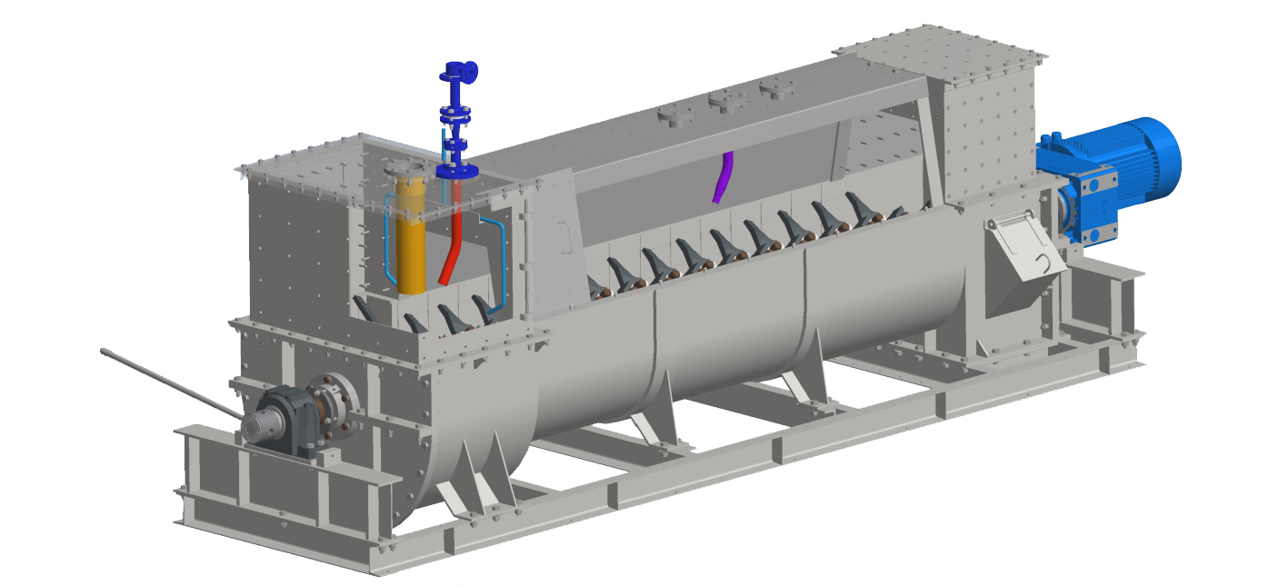 Acidulation Process Mixers - Bradley Pulverizer